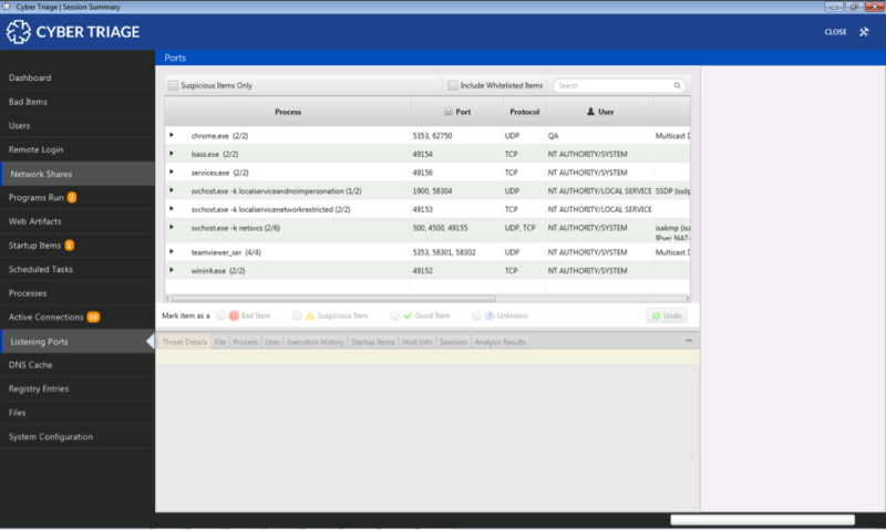 Cyber Triage - Volatility integration in Cyber Triage to Analyze Memory