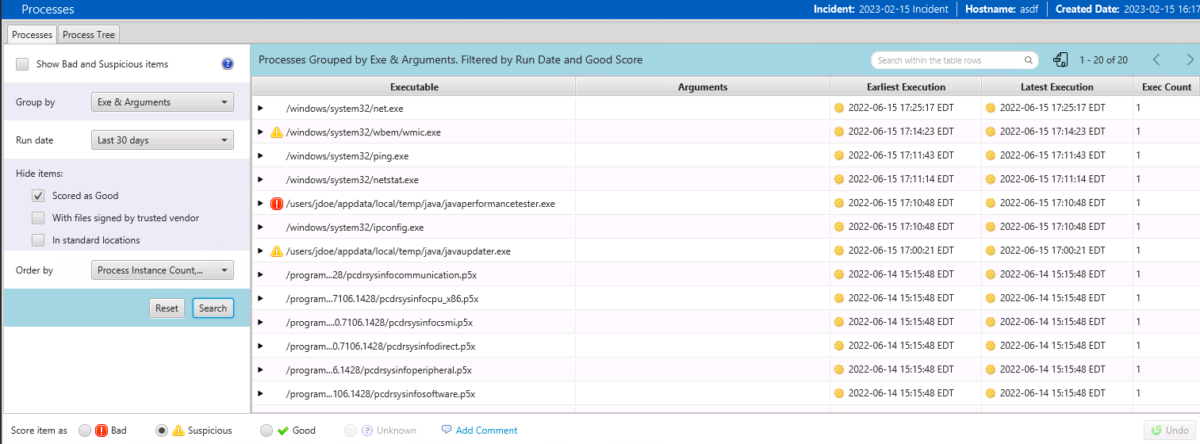 3.6 Release - Processes, OS Accounts, and Indicator Exports - Cyber Triage