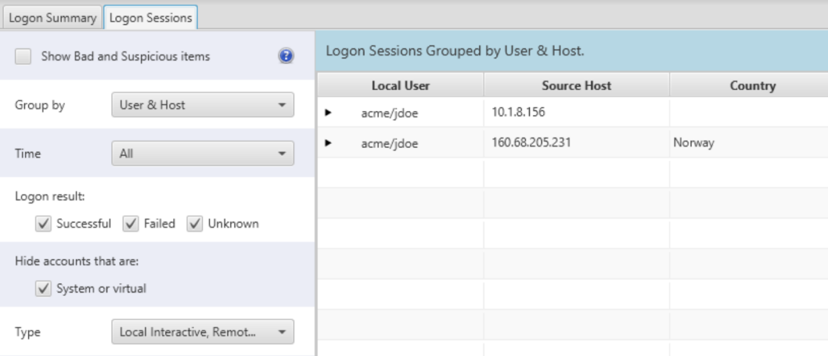 Logon Session vs Local Session vs Cyber Triage Sessions. Oh My! - Cyber ...