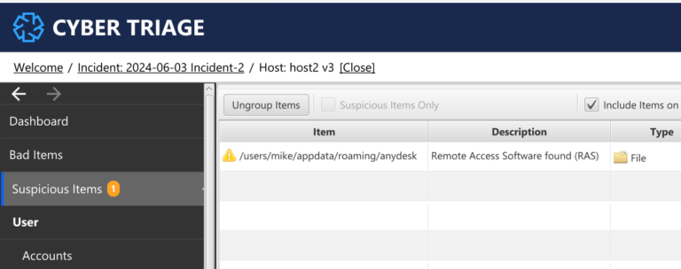 DFIR Artifacts for a Trojan Defense and Remote Access - Cyber Triage