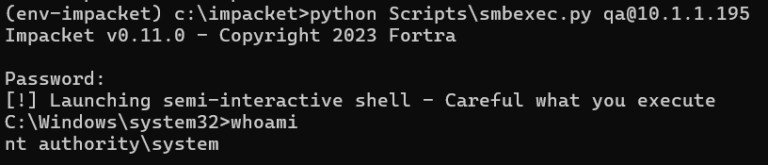 DFIR Breakdown: Impacket Remote Execution Activity - smbexec - Cyber Triage