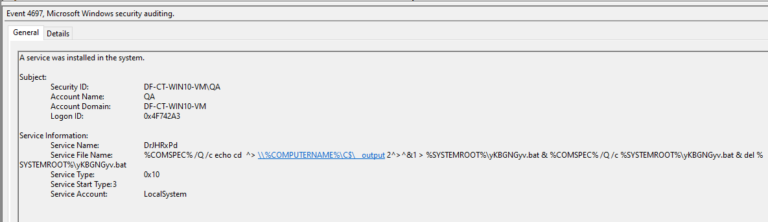 DFIR Breakdown: Impacket Remote Execution Activity - smbexec - Cyber Triage