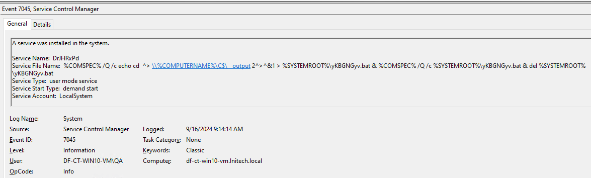 DFIR Breakdown: Impacket Remote Execution Activity - smbexec - Cyber Triage