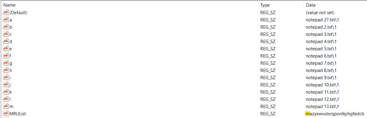 How to Investigate RunMRU 2025 - Cyber Triage