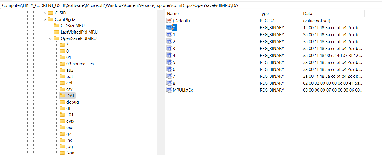 NTUSER.DAT Forensics Analysis 2025 - Cyber Triage
